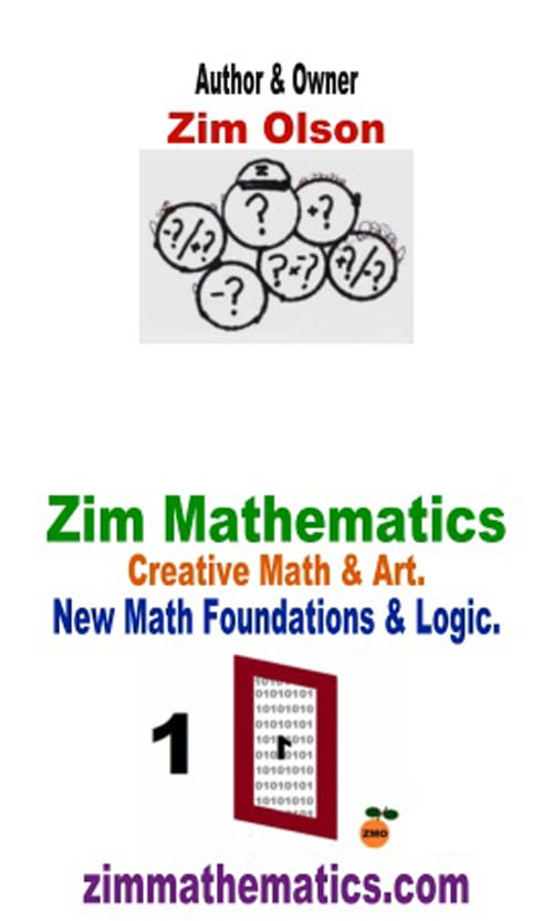 Exhibit Banners - Zim Olson & Zim Mathematics