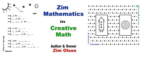 Exhibit Banners - Zim Olson & Zim Mathematics